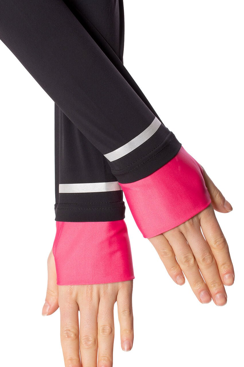 Women's Black Be An Athlete Jacket - Golftini