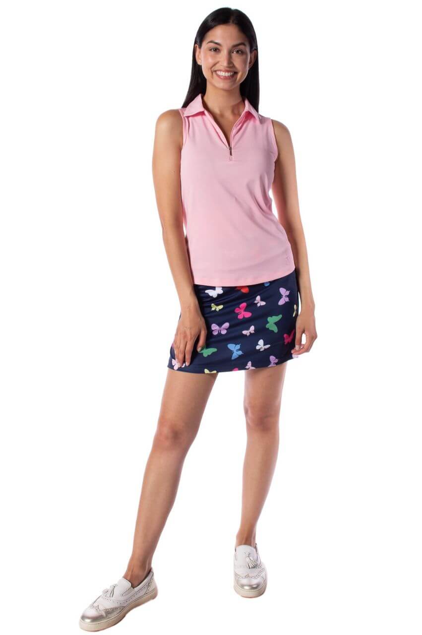 Multi-Color Butterfly Stretch Skort - Women's Golf Skort - Golftini