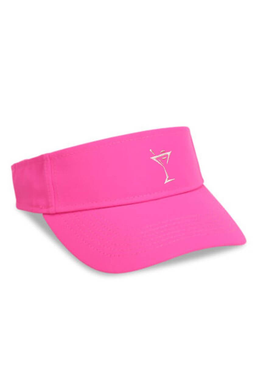 Golftini | Hot Pink Performance Visor | Golftini Visor