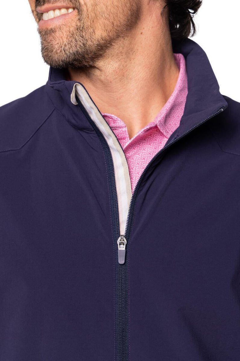 Golftini | Men's Lightweight Golf Vest | Navy Golf Vest For Men